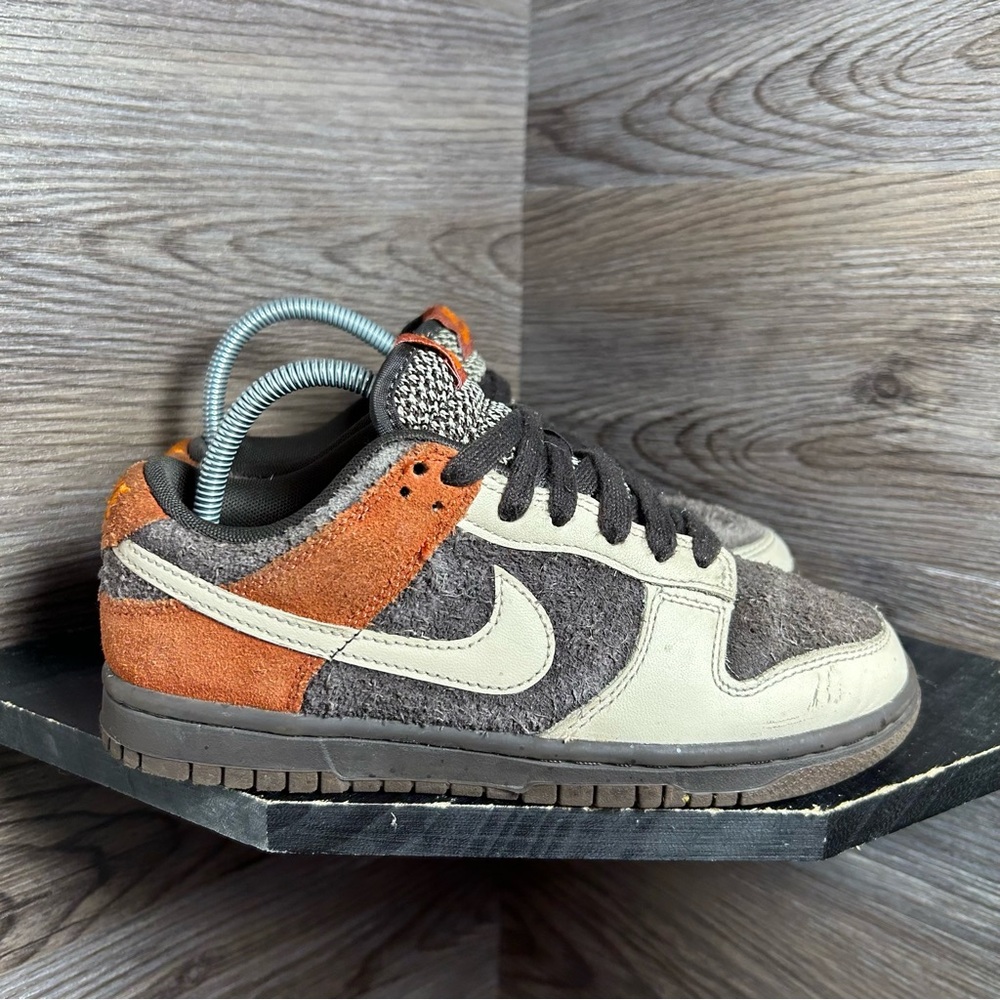Nike Dunk Low Velvet Brown Rugged Orange Beige - Gem